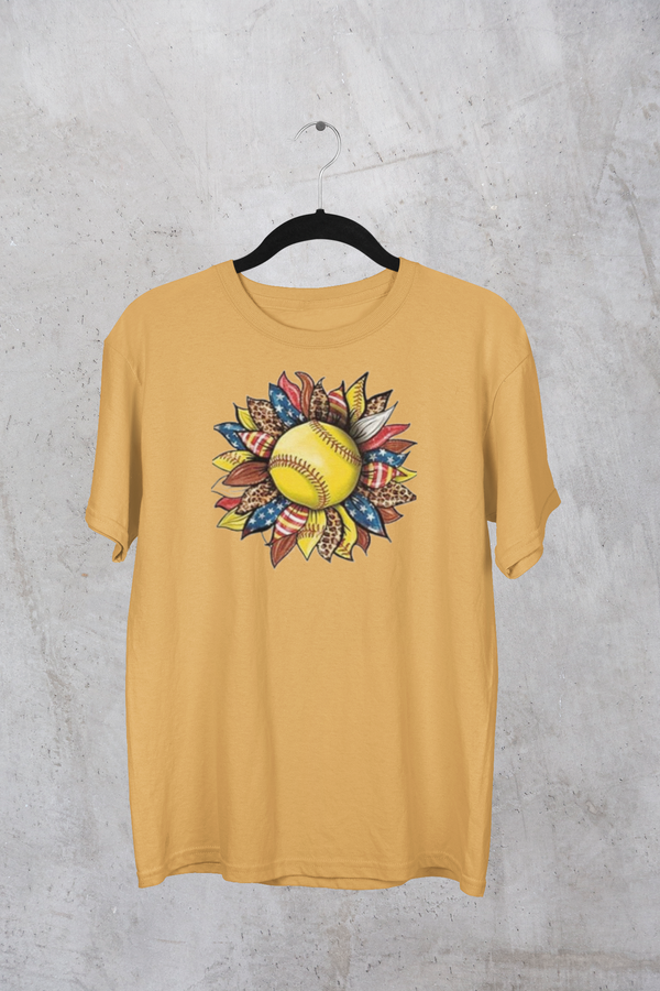 softball sunflower – OK Red Clay Collective